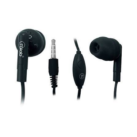 AUDIFONO MLAB GUMMY M.LIBRE BLANCO/NEGRO - XCOM