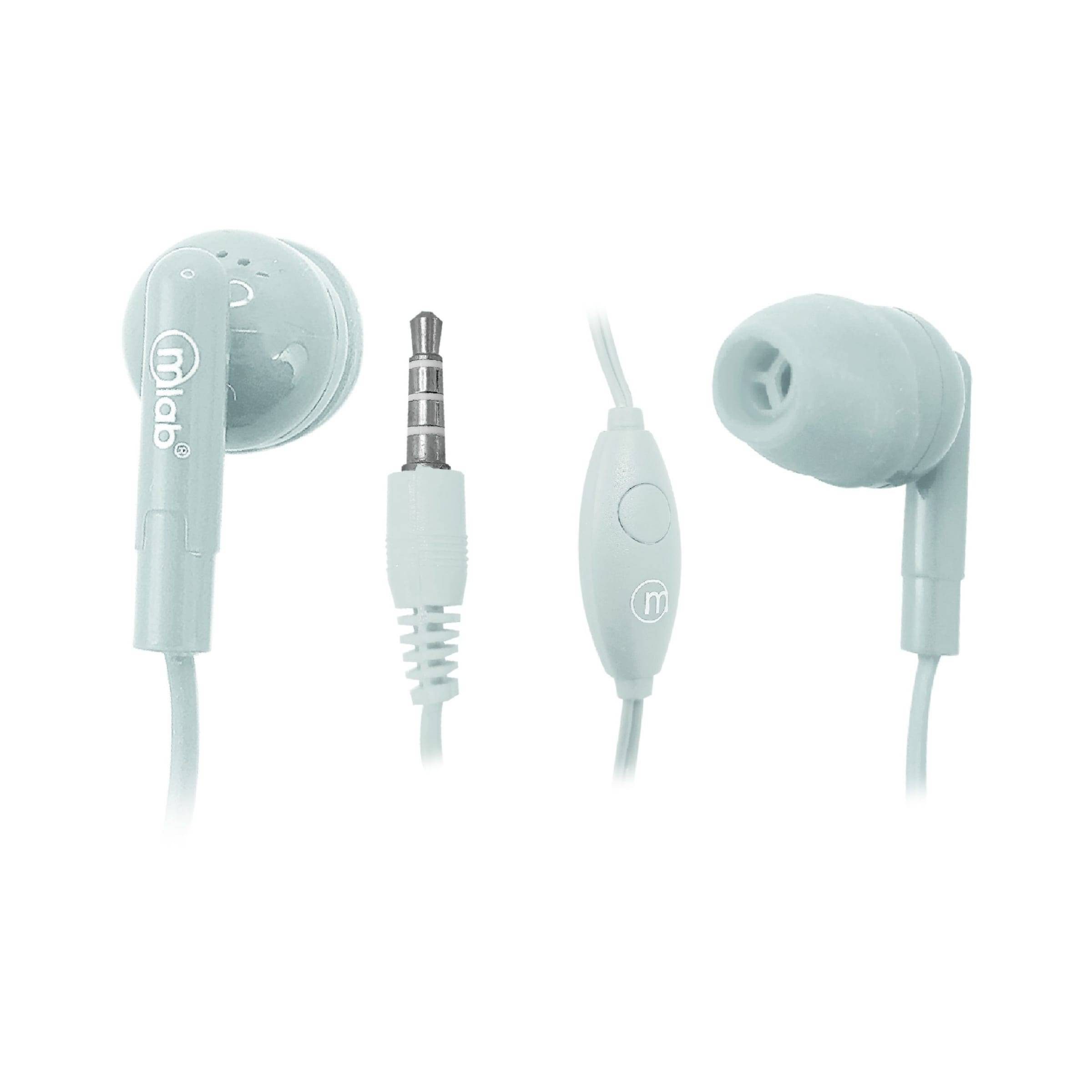 AUDIFONO MLAB GUMMY M.LIBRE BLANCO/NEGRO - XCOM