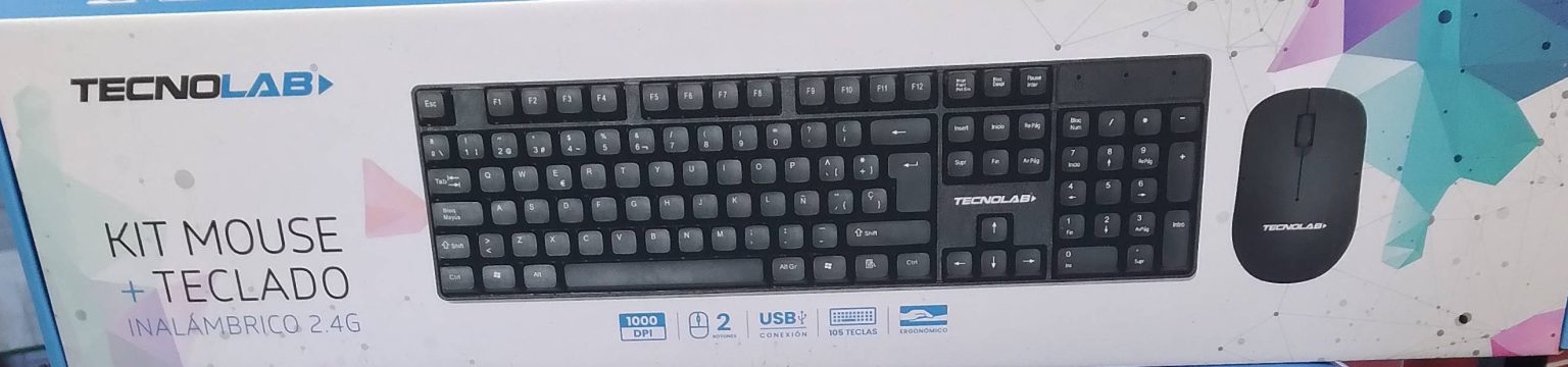 TECLADO CON MOUSE INALAMBRICO - XCOM