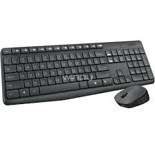 KIT LOGITECH TECLADO + MOUSE MK235 INALAMBRICO - XCOM